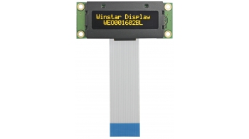 WEO001602BLPP5N00000-WSR / WEO001602BLPP5N00000 | Character PMOLED ...