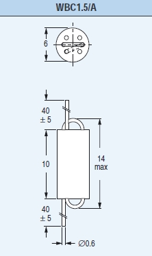 WBC2.5/A-4B1-Z-FXC / 432703069081 | Ferrite | Ferroxcube – Texim Europe