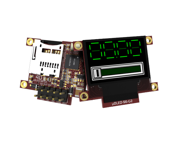 UOLED-96-G2-4DS / UOLED-96-G2-(SGC) | PMOLED | 4D Systems – Texim Europe