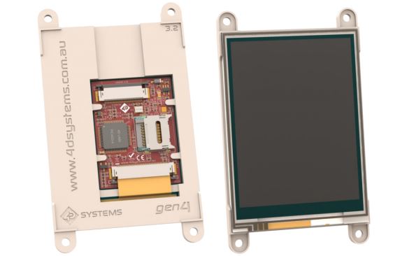 gen4-uLCD-32PT-4DS / GEN4-ULCD-32PT | TFT LCD Display | 4D Systems – Texim Europe