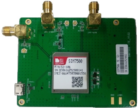 SIM7500A-TE-SMM / S2-106XT/ | Evaluation and Development Kit | Simcom – Texim Europe