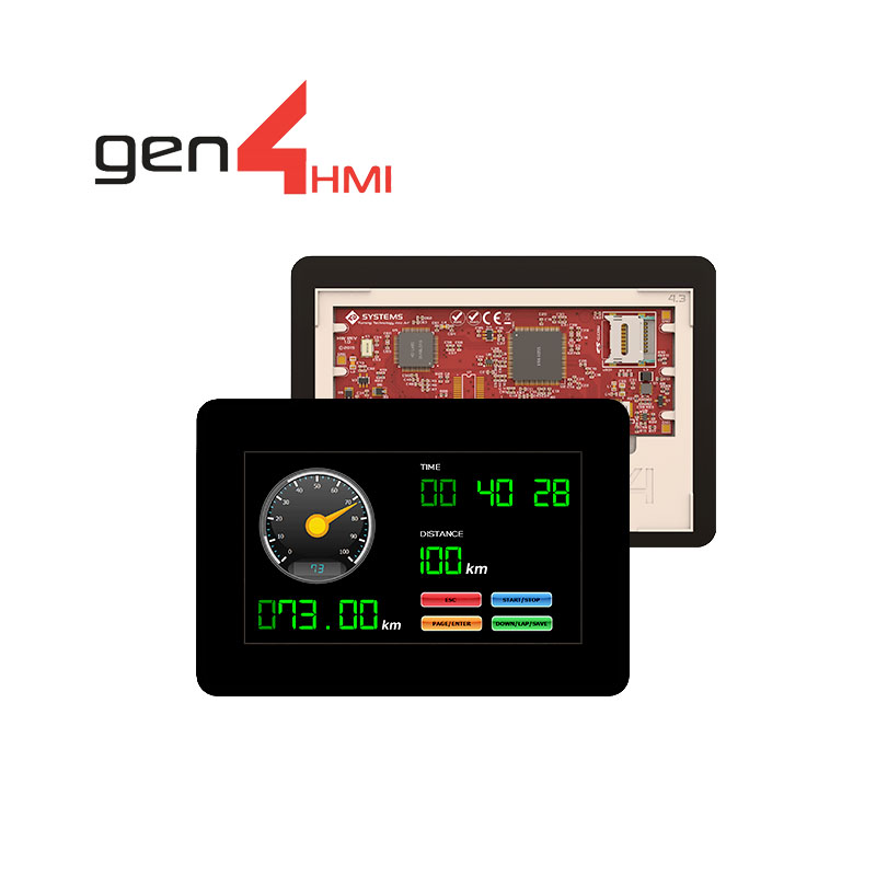 SK-GEN4-43DCT-CLB-4DS / SK-GEN4-43DCT-CLB | TFT LCD Display | 4D Systems – Texim Europe