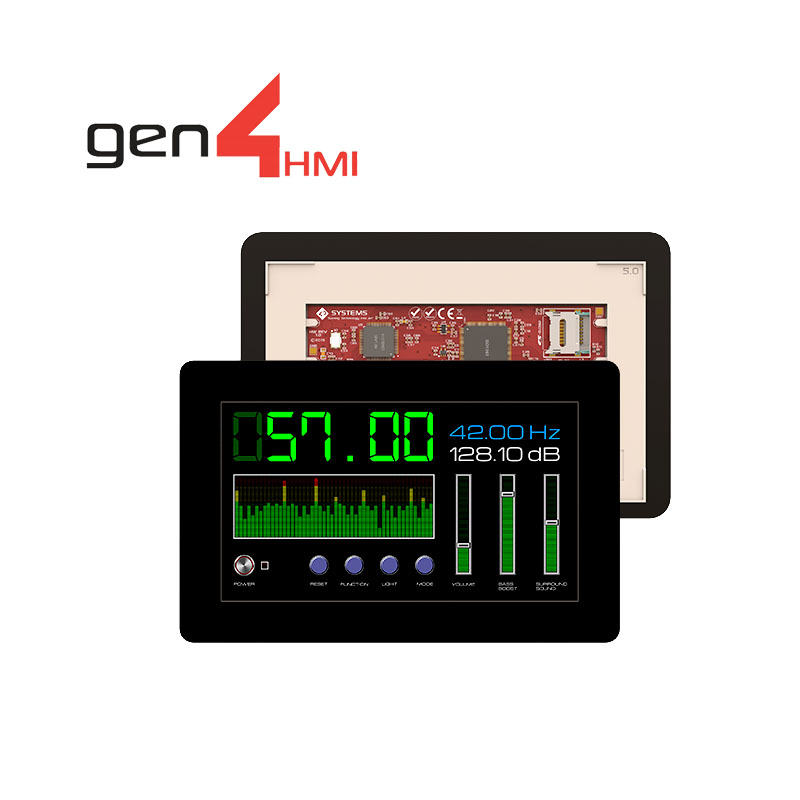 SK-GEN4-50DCT-CLB-4DS / SK-GEN4-50DCT-CLB | TFT LCD Display | 4D Systems – Texim Europe