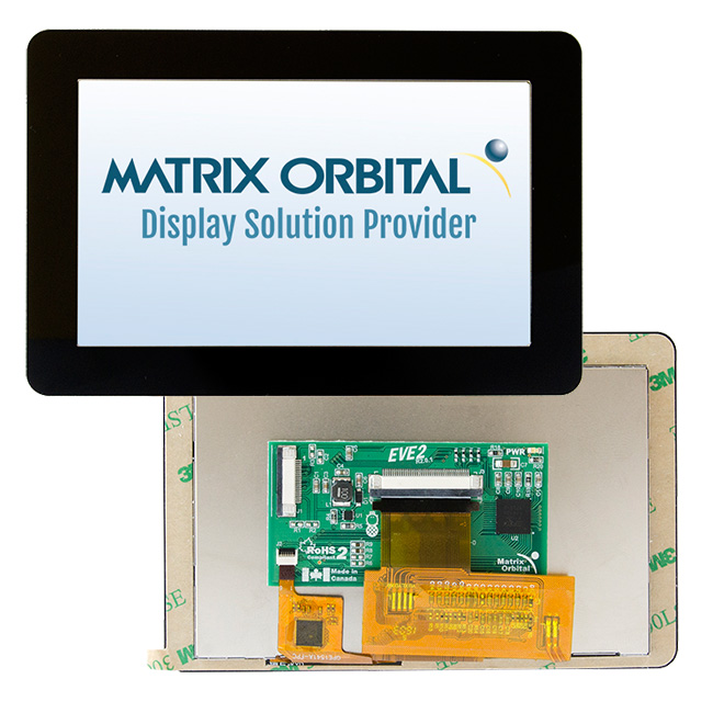 EVE2-43G-BLM-TPC-MATO / EVE2-43G-BLM-TPC | TFT LCD Display | Matrix Orbital – Texim Europe