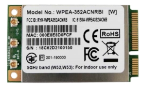 WPEA-352ACNRBI / WPEA-352ACNRBI | WiFi Expansion Card | SPARKLAN ...