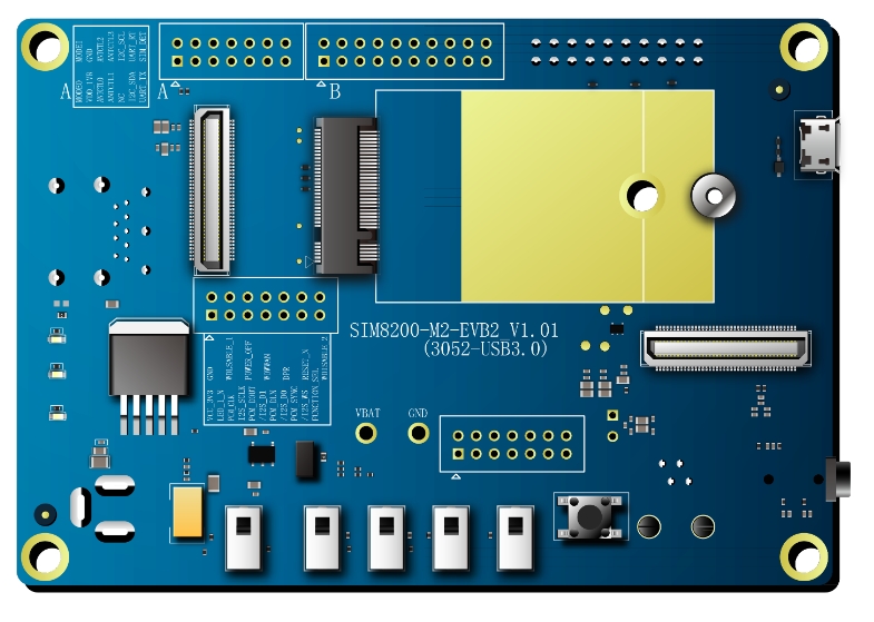 SIM8200-M2-EVB2-KIT-SMM / S2-108RE/SIM8200-M2-EVB2-KIT | Evaluation and ...