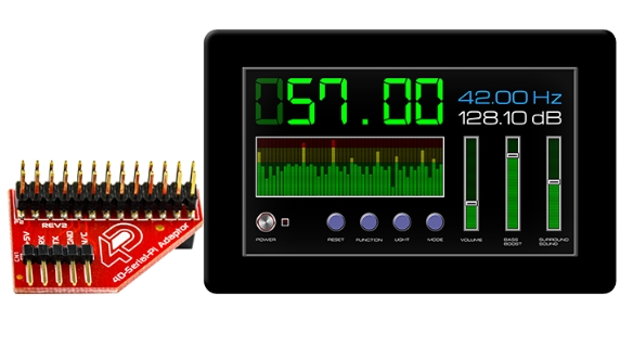 gen4-ULCD-70D-CLB-PI-4DS / GEN4-ULCD-70D-CLB-PI | TFT LCD Display | 4D ...