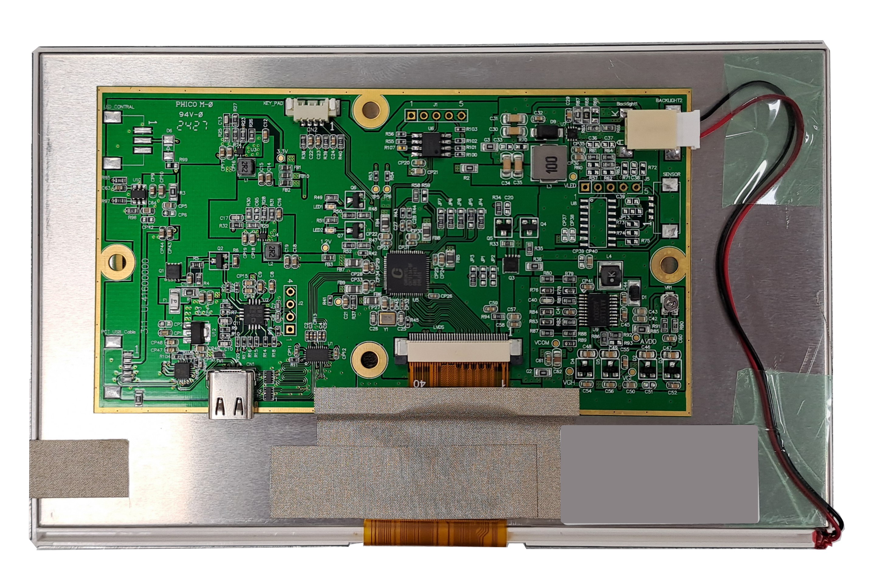 UC-070XIEB0GC6-S-DGW / UC-070XIEB0GC6-S | TFT LCD Display | DigiWise ...