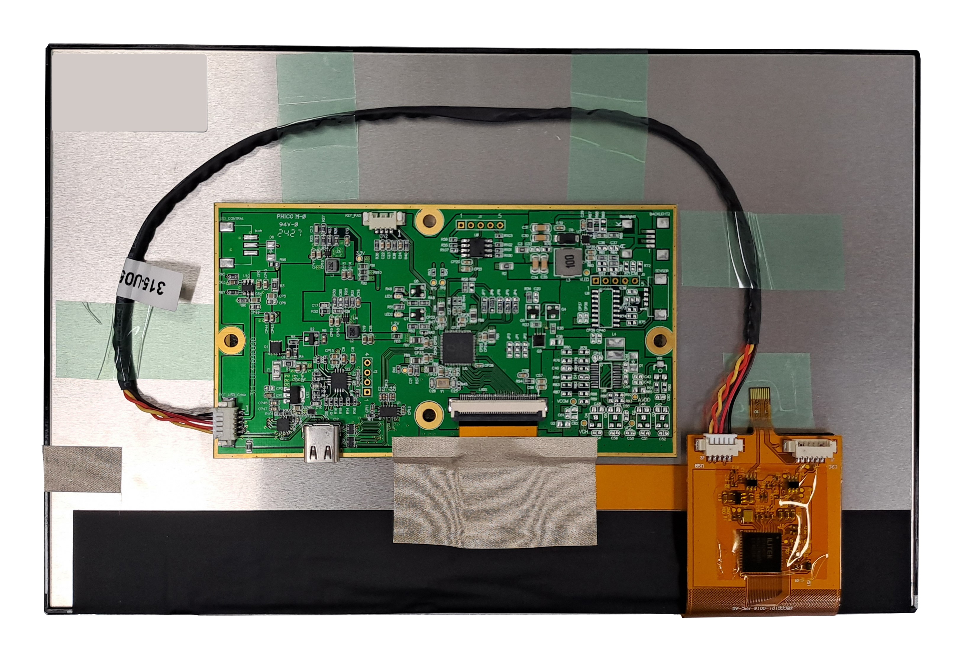 UC-101ZIEBCBD0-S-DGW / UC-101ZIEBCBD0-S | TFT LCD Display | DigiWise ...