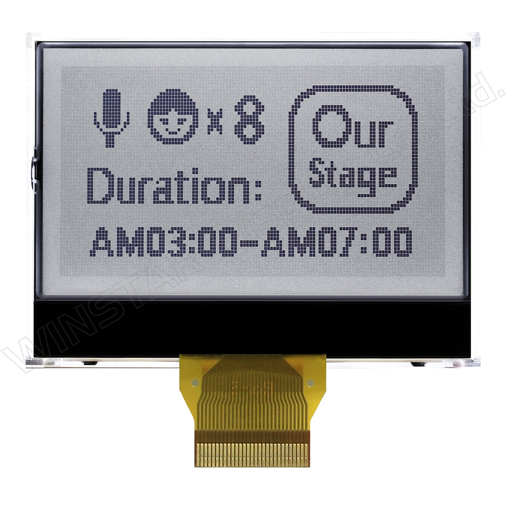WO12864M-TFH-WSR / WO12864M-TFH# | Passive LCD Display | Winstar ...