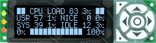 LK204-7T-1U-USB-TCI-MATO / LK204-7T-1U-USB-TCI | Character Display | Matrix Orbital – Texim Europe