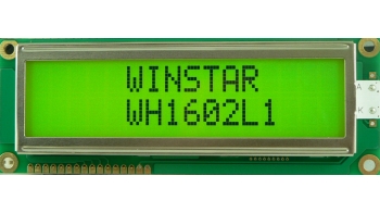 WH1602L1-YYH-ET-WSR / WH1602L1-YYH-ET# | Character LCD | Winstar ...