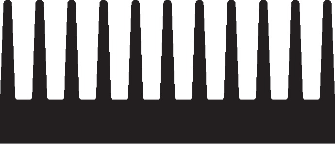 SK411/100/SA-FIS / 10019897 | Heatsinks | Fischer Elektronik – Texim Europe